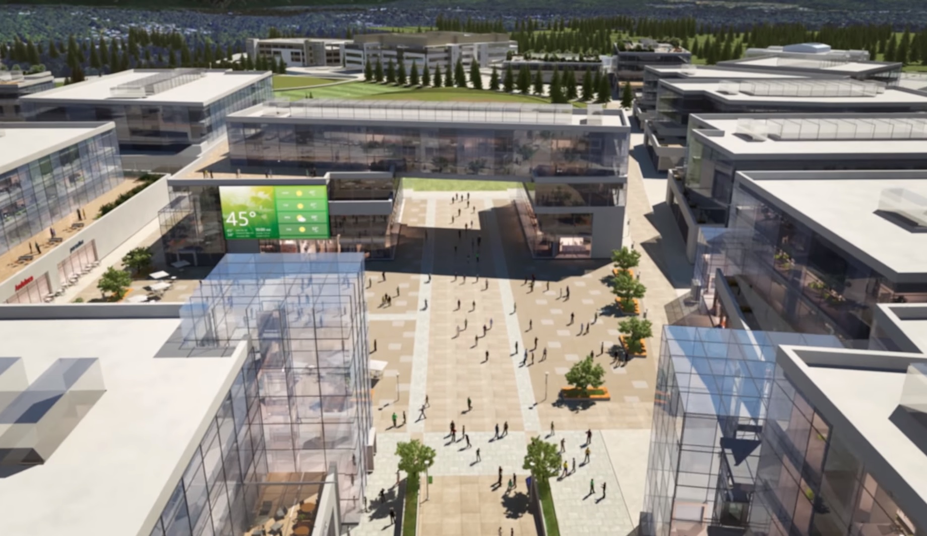 A quoi ressemblera le super siège social de Microsoft ? - MySweetimmo