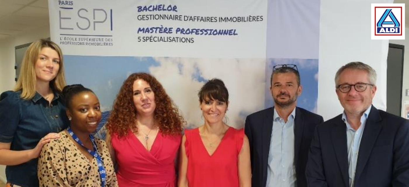 Formation : L'ESPI et ALDI France s’engagent pour l’immobilier de ...