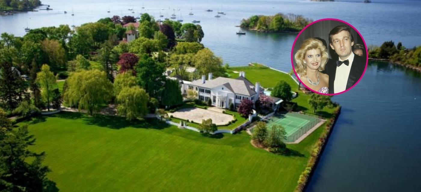 Immobilier Connecticut : Découvrez la première villa de Donald et Ivana ...