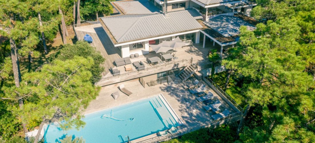 Hossegor : Magnifique villa contemporaine dans les pins avec vue sur ...
