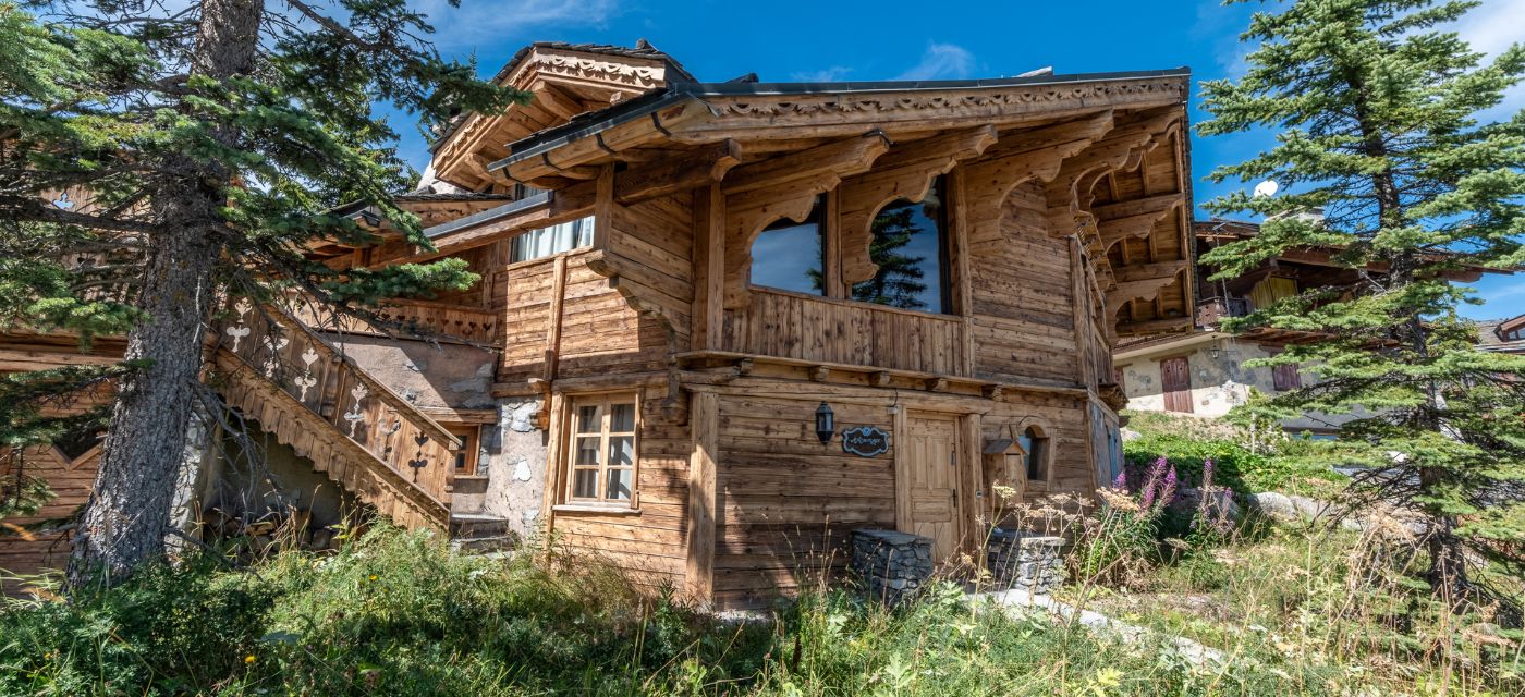 Immobilier Courchevel 1850 : Double chalet extraordinaire