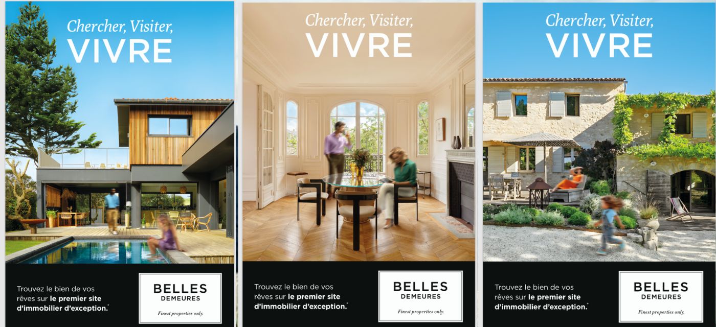 Immobilier de prestige : Belles Demeures s'affiche pour encourager les ...