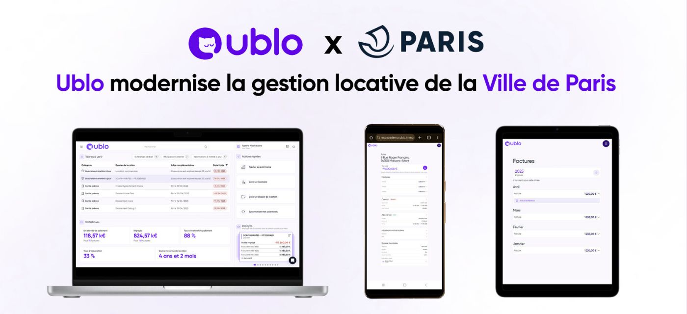 Immobilier Paris : Ublo choisi par la Mairie pour digitaliser la ...